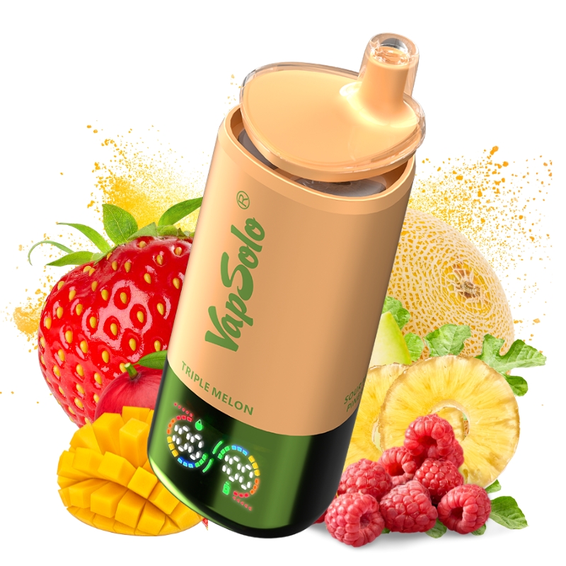 Vapsolo 30000 Strawberry Raspberry & Triple Melon & Sour Mango ...